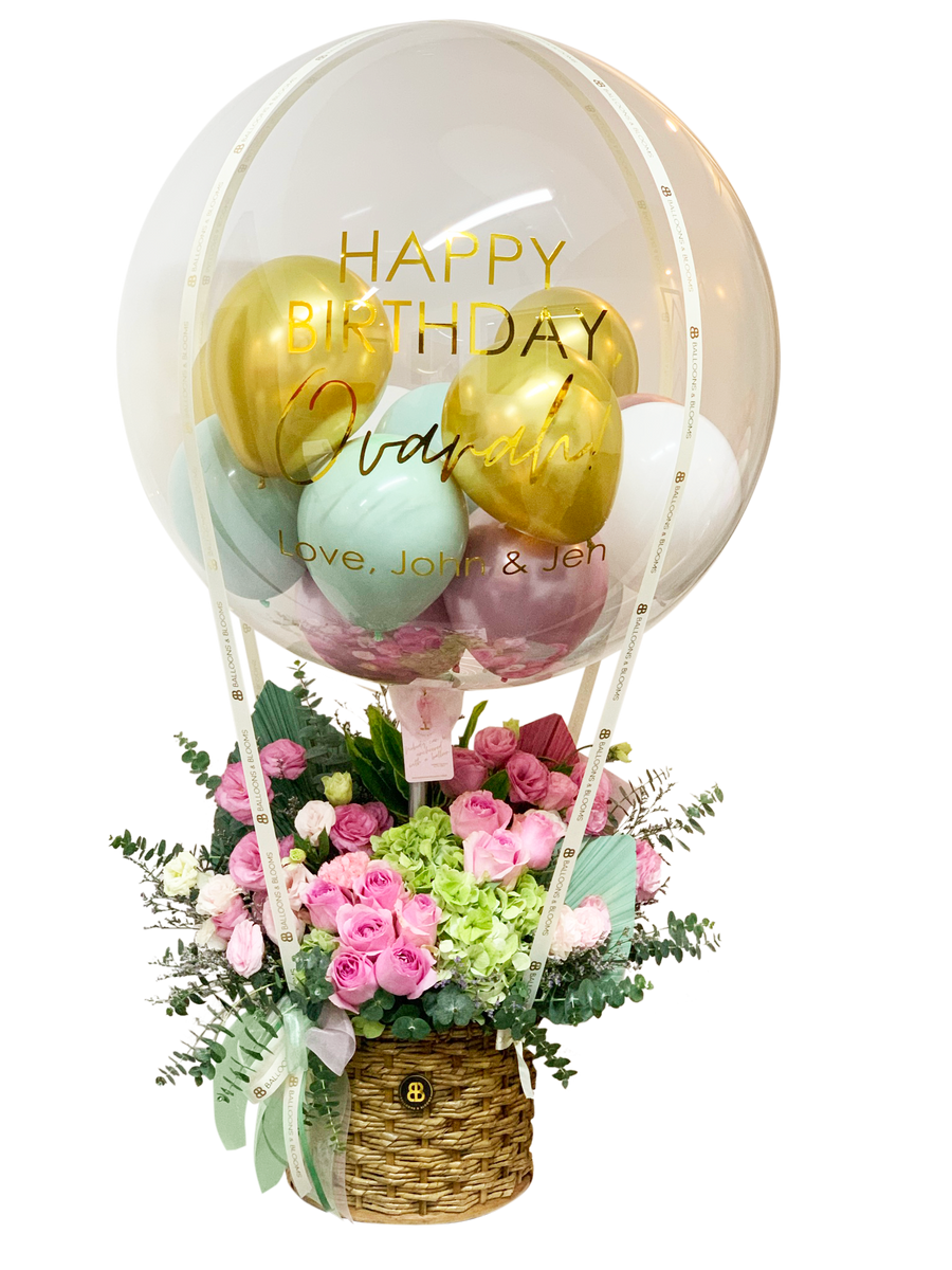 "Ovarah" | Jumbo Grande Hot Air Balloon – Balloons & Blooms