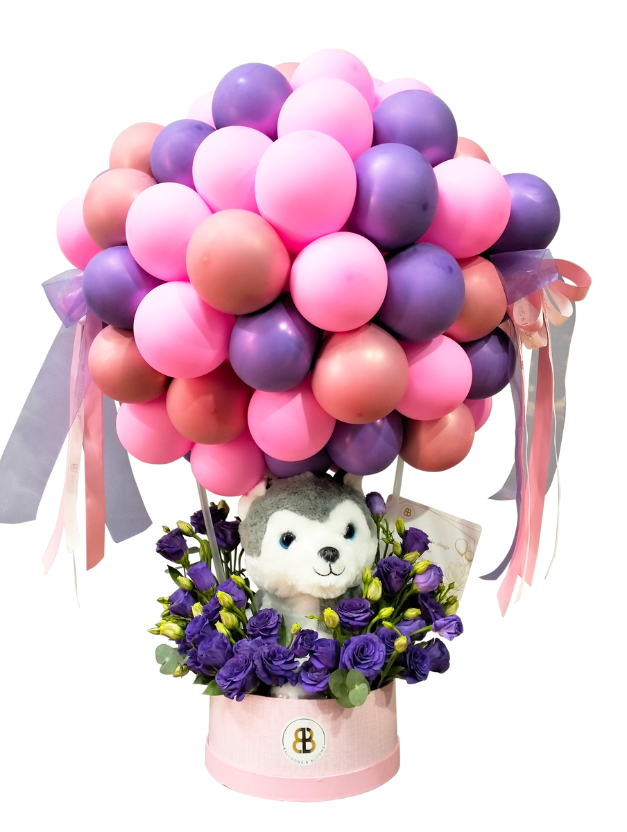 “Husky” | Hot Air Balloon Cloud – Balloons & Blooms