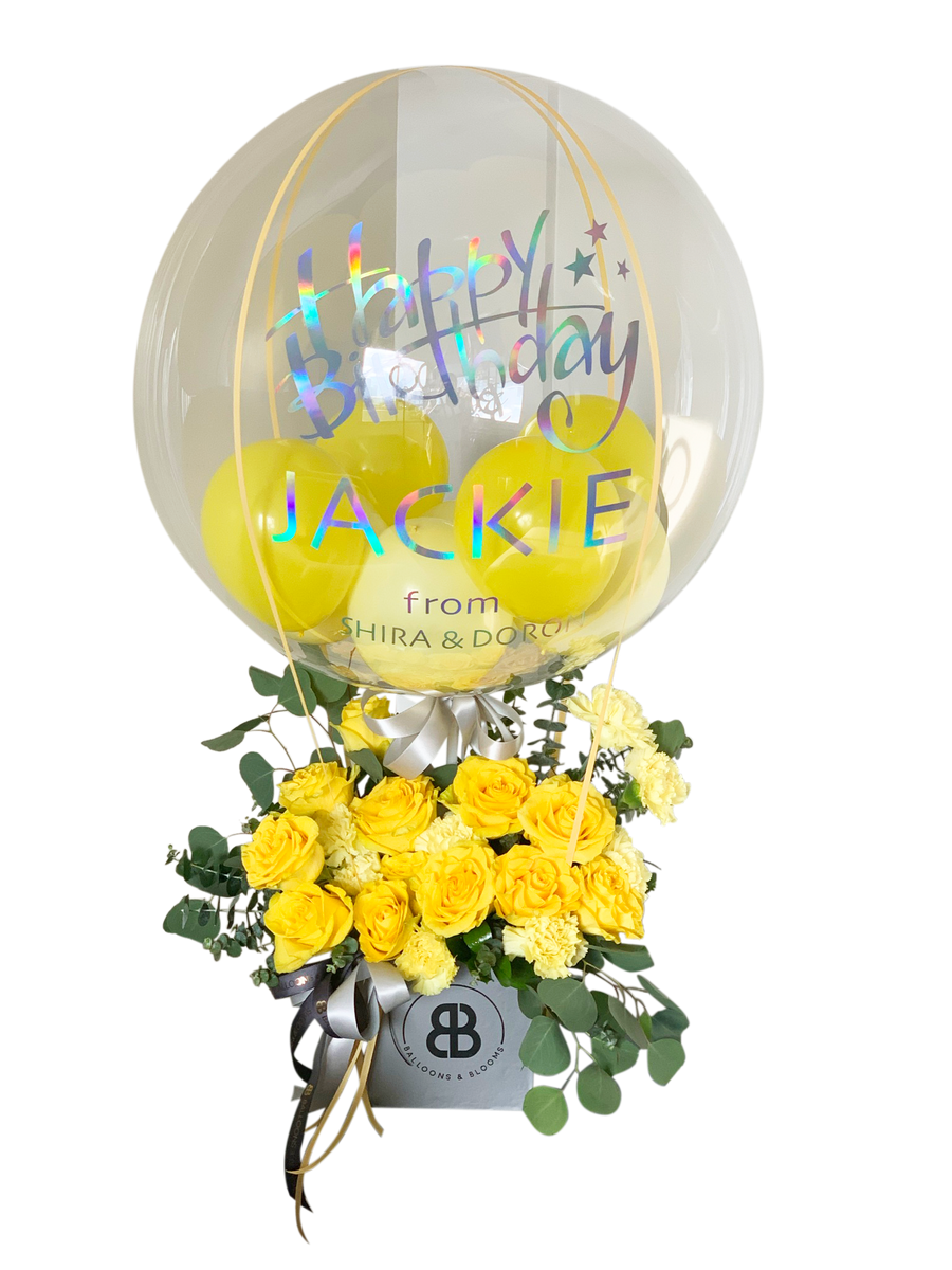 "Jackie" | Regular Hot Air Balloon – Balloons & Blooms