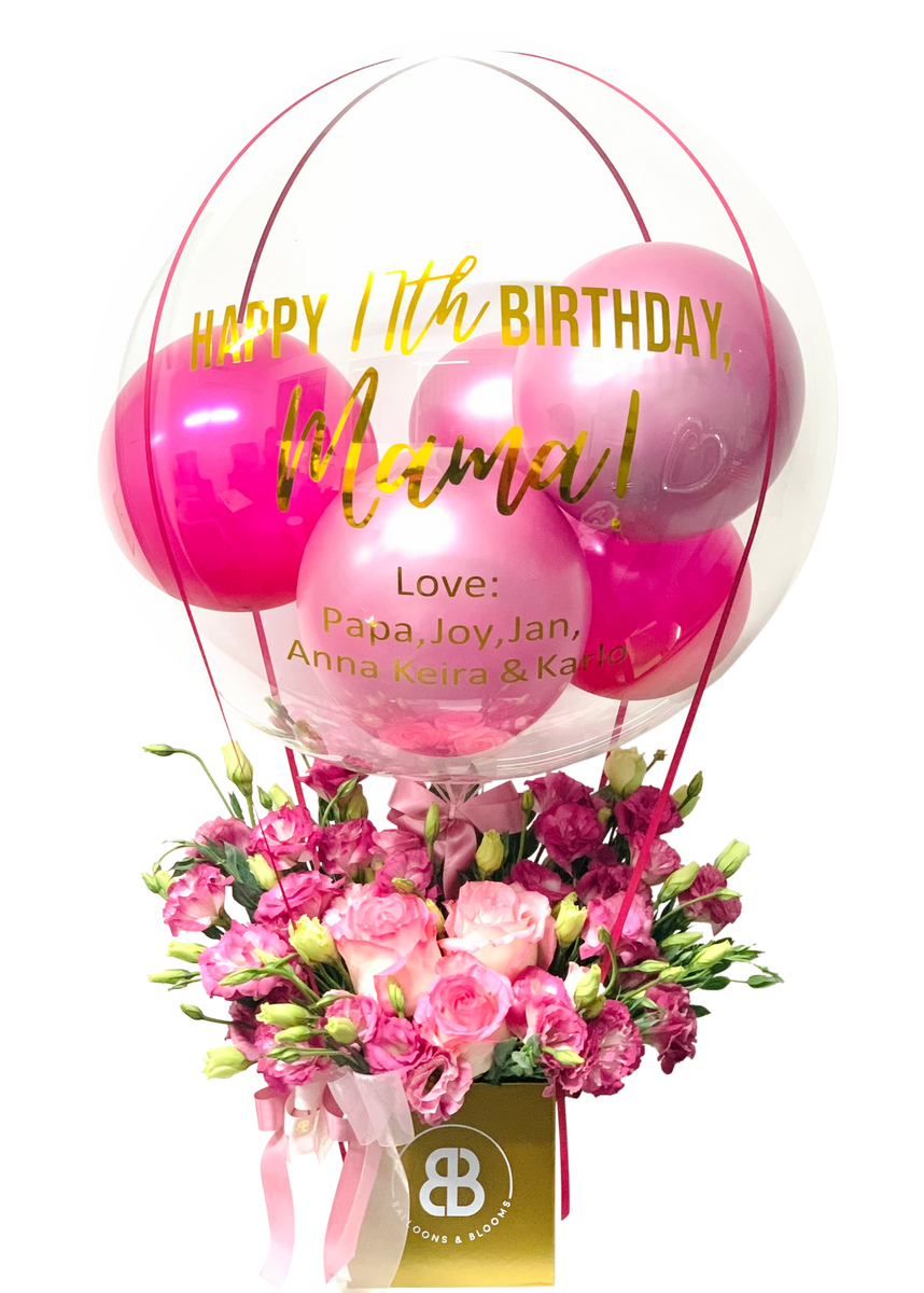 "Her Majesty" | Regular Hot Air Balloon – Balloons & Blooms