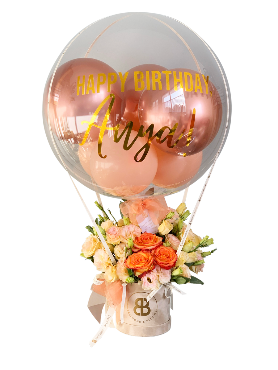"Anya" | Regular Hot Air Balloon – Balloons & Blooms