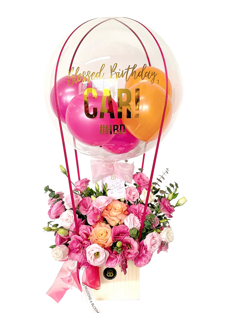"Car" | Mini Hot Air Balloon – Balloons & Blooms