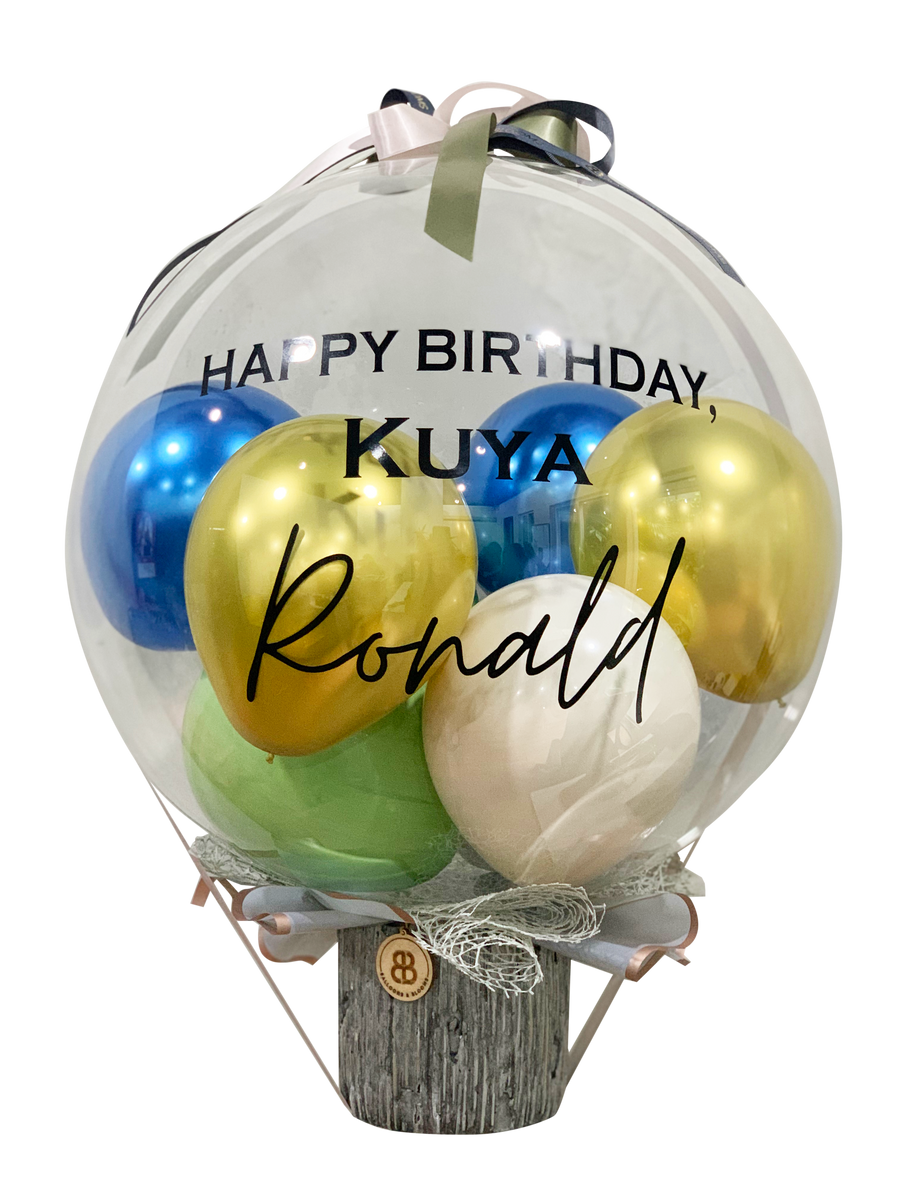 "Ronald" | Mini Balloon Pop – Balloons & Blooms