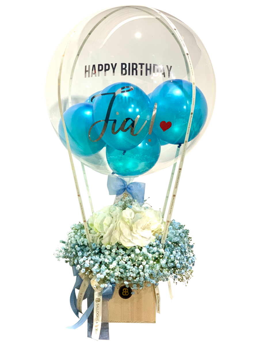 "Jia" | Mini Hot Air - Tall – Balloons & Blooms