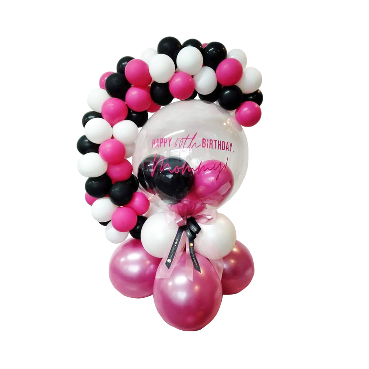 "Jennie" | Jumbo Balloon Hug – Balloons & Blooms