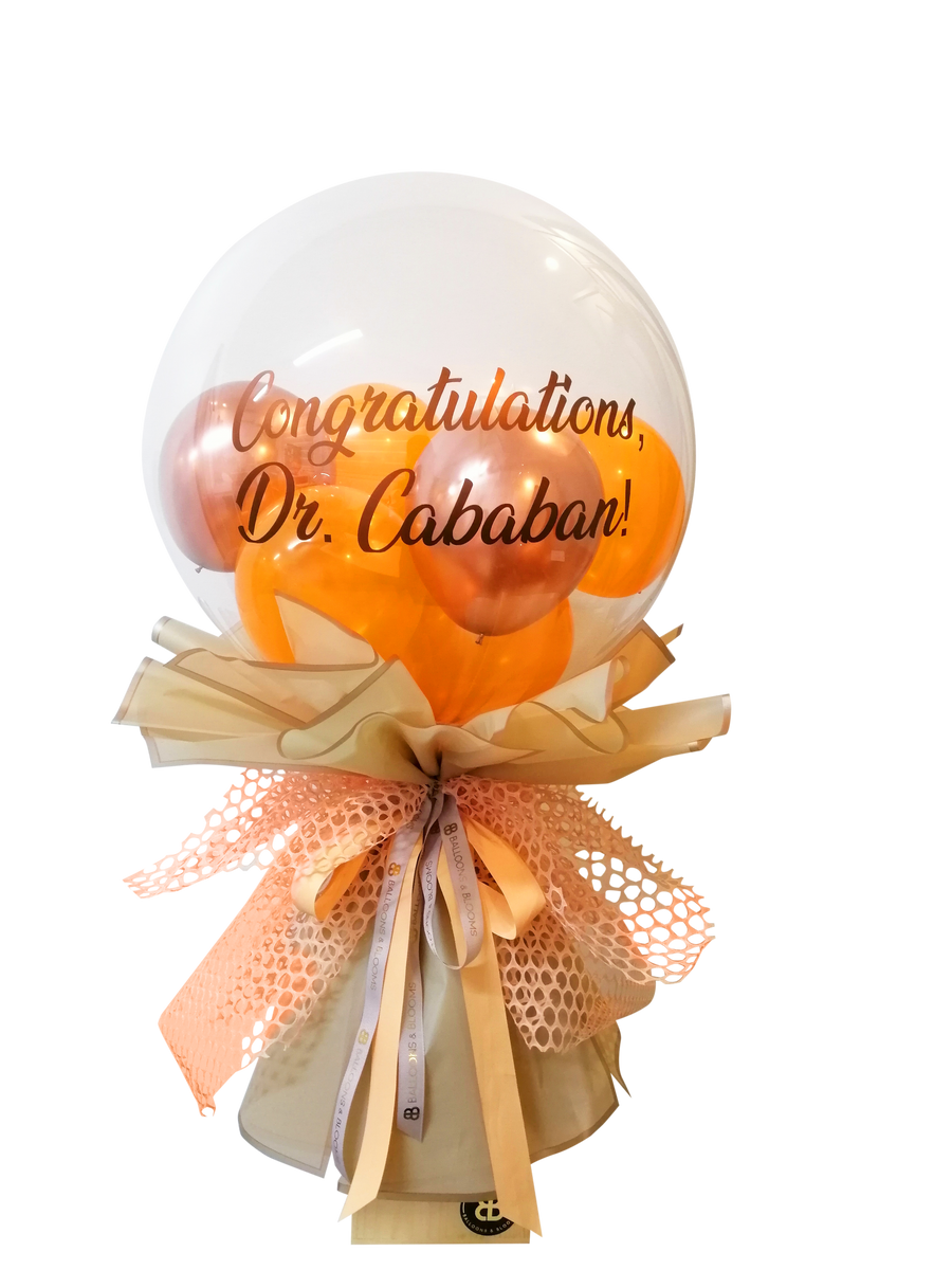 “Amber” | Jumbo Balloon Bouquet – Balloons & Blooms
