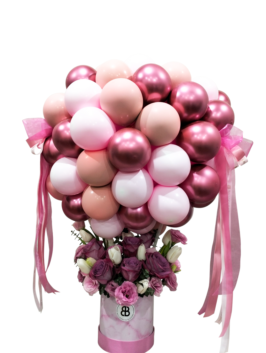 “Cherry Blossom” | Hot Air Balloon Cloud – Balloons & Blooms