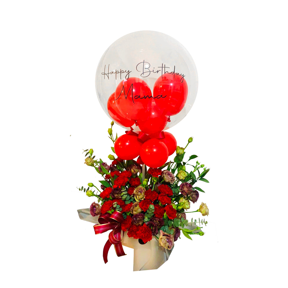 Balloon Flower Bouquet | Bubble Balloon Bouquet | Balloons & Blooms