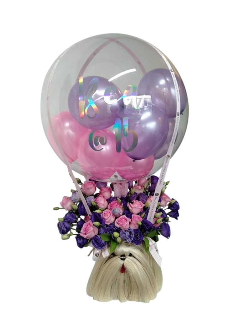 Stylish Flower Balloon | Best Flower Balloon | Balloons & Blooms