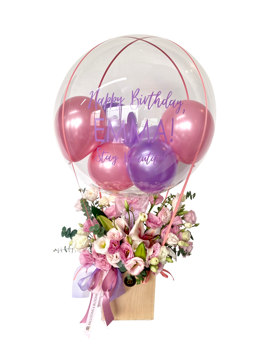 "Elma" | Mini Hot Air Balloon - Tall – Balloons & Blooms