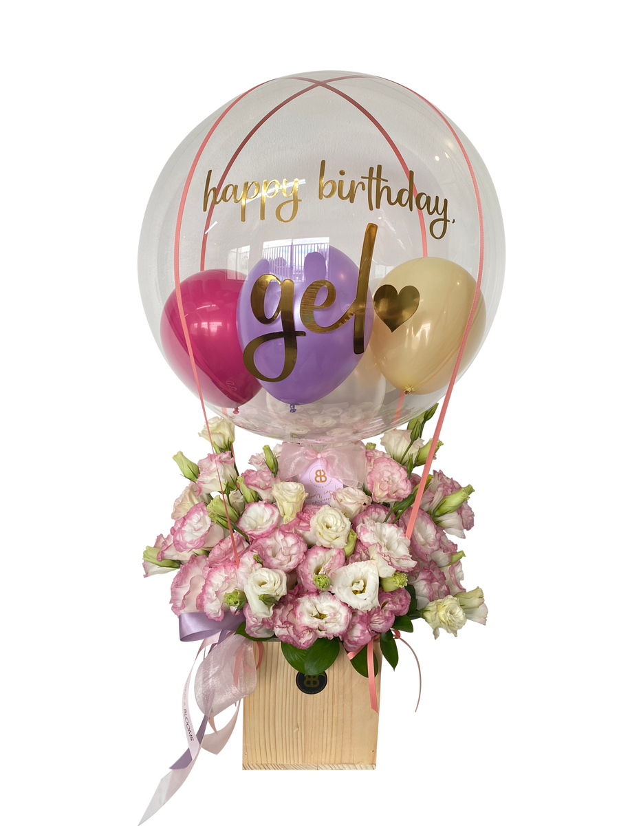 "Gel" | Mini Hot Air Balloon - Tall – Balloons & Blooms