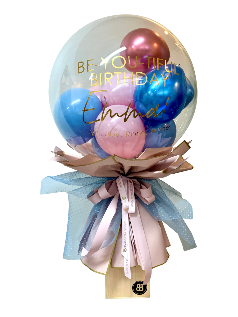 "Emma" | Jumbo Balloon Bouquet – Balloons & Blooms