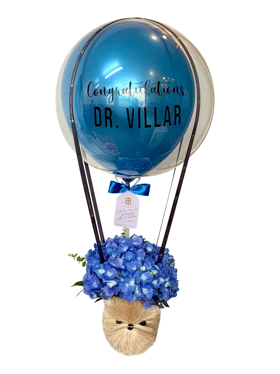 Simba Hot Air Balloon | Simba Flower Balloon | Balloons & Blooms