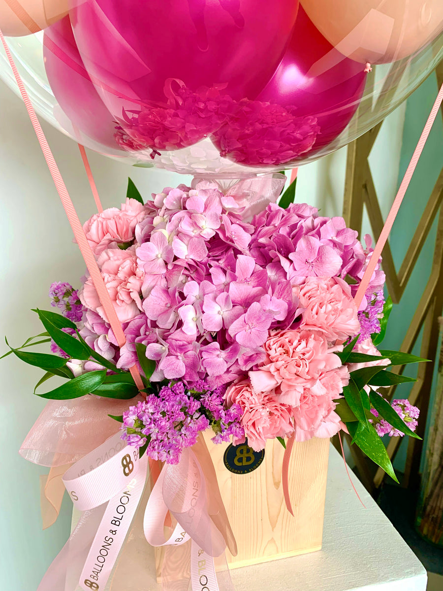 "Lovely" | Mini Hot Air Balloon - Tall – Balloons & Blooms